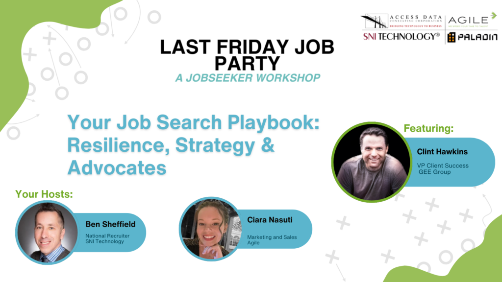 IT Job Search Playbook – Last Friday Job Party March 2025